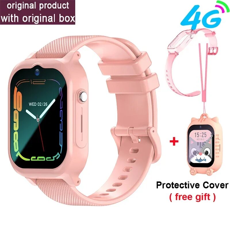 Xiaomi Mijia 4G детские умные часы European version, Pink