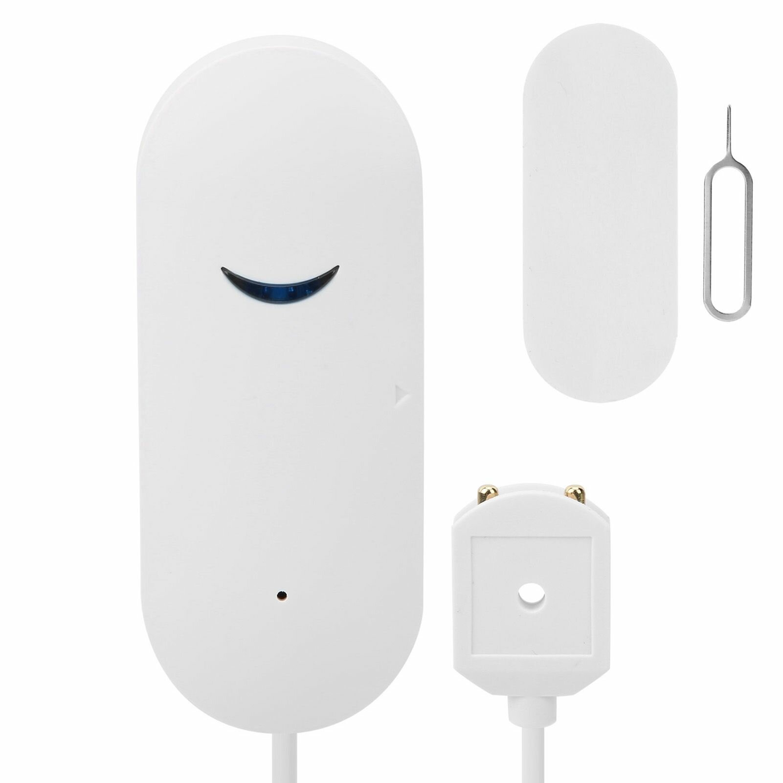 Wi-Fi датчик утечки воды, сенсор протечки, сигнализация, 2xAA батарейки