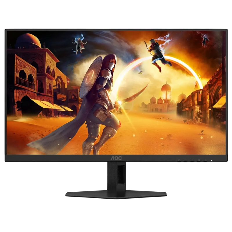 Монитор AOC 27G4XE 27" 1920x1080, IPS, 180Hz, 80M:1, 300cd, 0.5 ms, 2xHDMI 2.0, DisplayPort 1.4, VESA 100, 3Y, Black