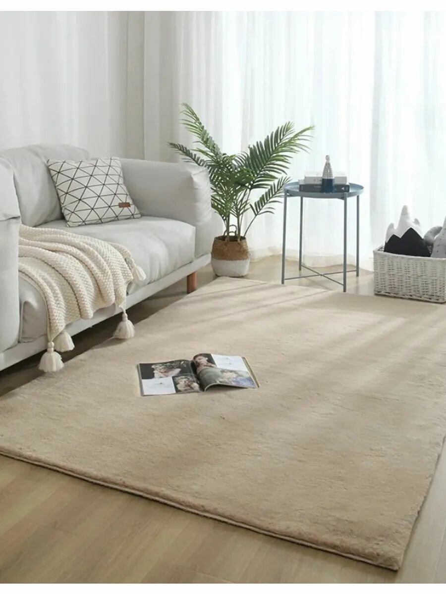 Коврик Natali's "Carpets", антискользящий, полиэстер, комнатный, 120х180 см