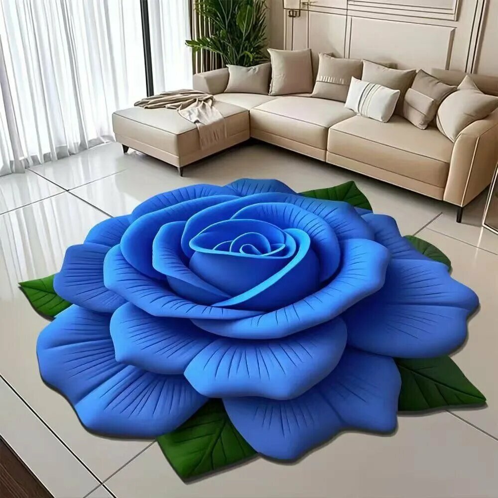 Ковер Розы 3D 80x80 см
