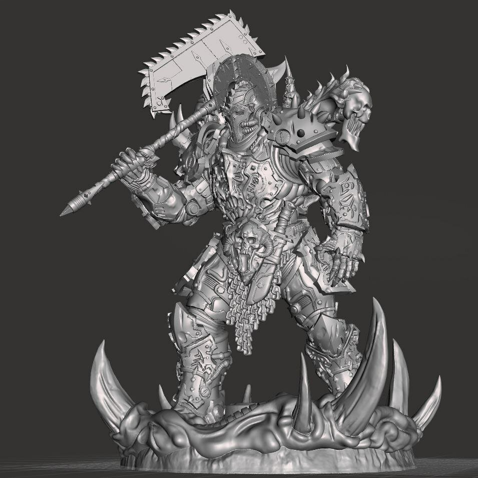 Набор Warhammer "Берсерки Кхорна"