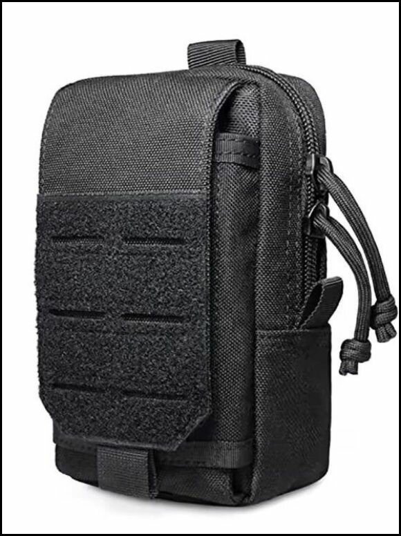 Эксклюзивный поясной тактический комплект EDC Molle с открытым чехлом 6.5 дюйма для мобильного устройства мужской