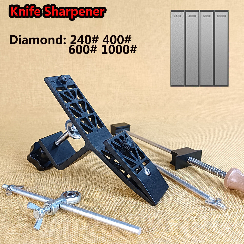 Металлический фиксированный угловой точилка для ножей, новый многофункциональный, облегчающий труд точилка для ножей, металлообработка, специальный инструмент для заточки ножей
