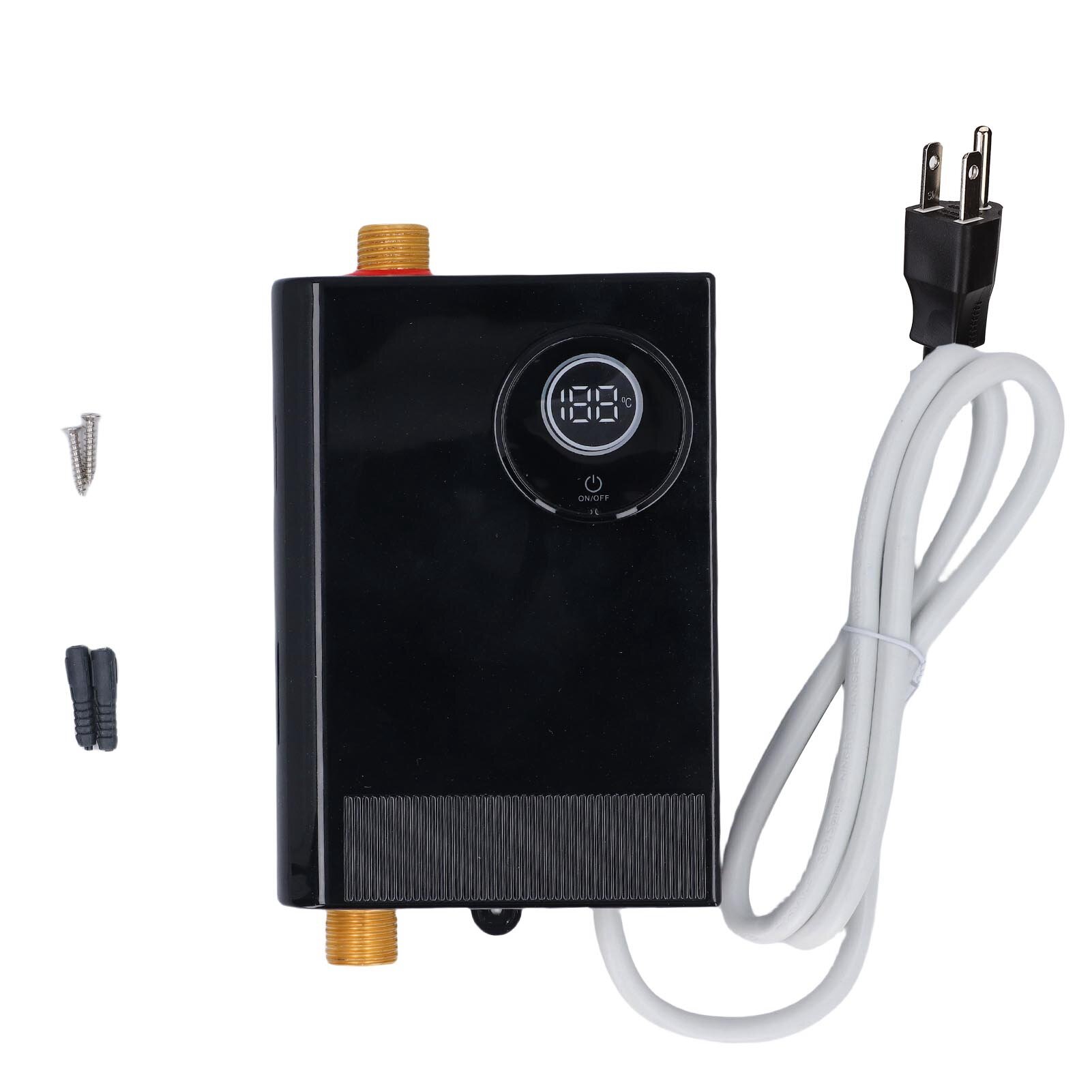 Компактный водонагреватель с сенсорным экраном, степень защиты IPX4, подходит для кухни, ванной комнаты, квартиры, автодома, вилка стандарта США, 110 В.