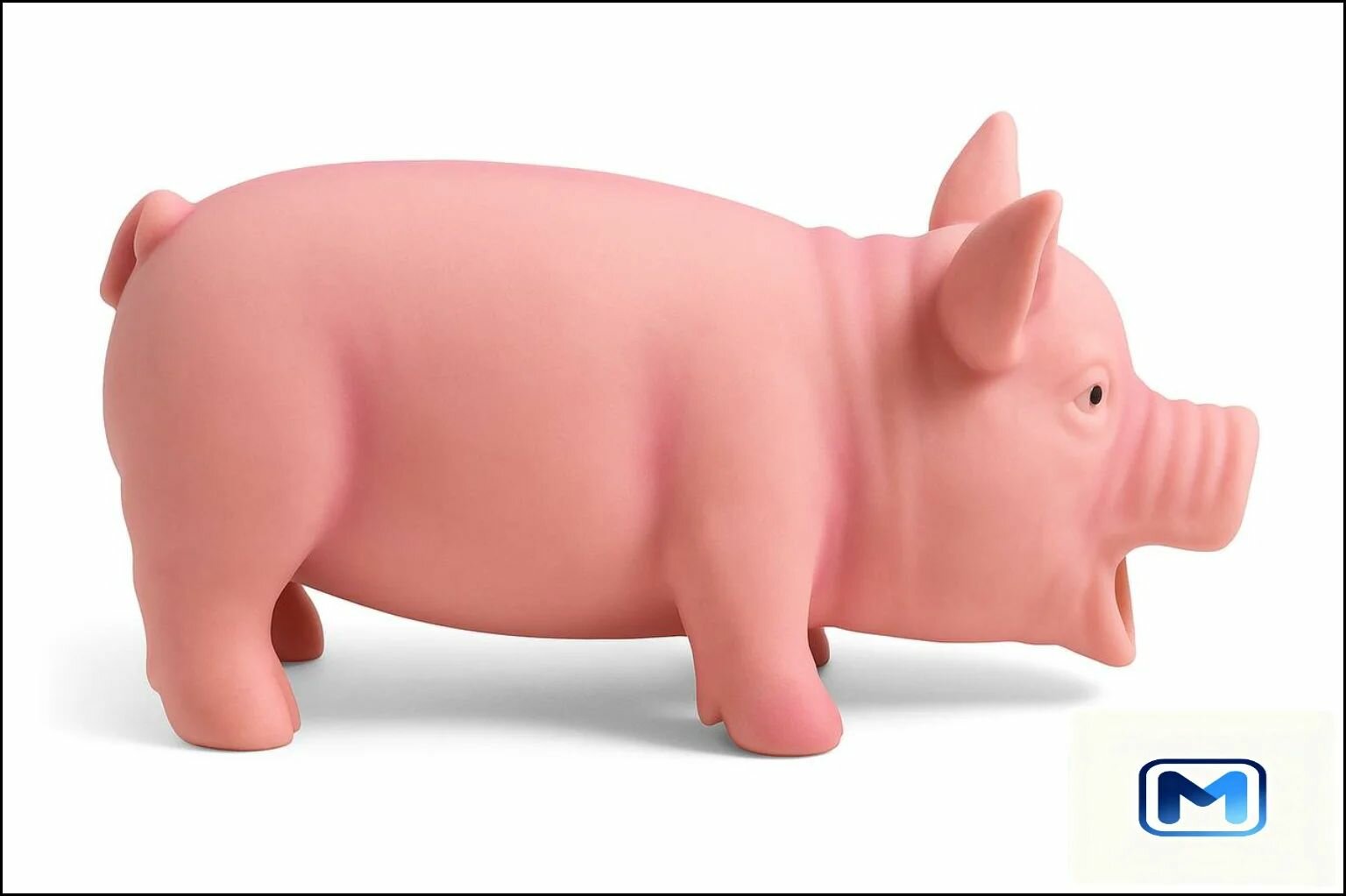 Игрушка для собак из латекса "Поросенок хрюкающий", 210мм