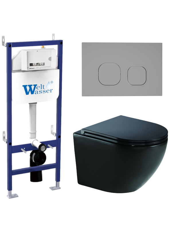 WeltWasser Комплект BAMBERG 460 + MERZBACH 041 XL MT-BL + BAMBERG CR WeltWasser