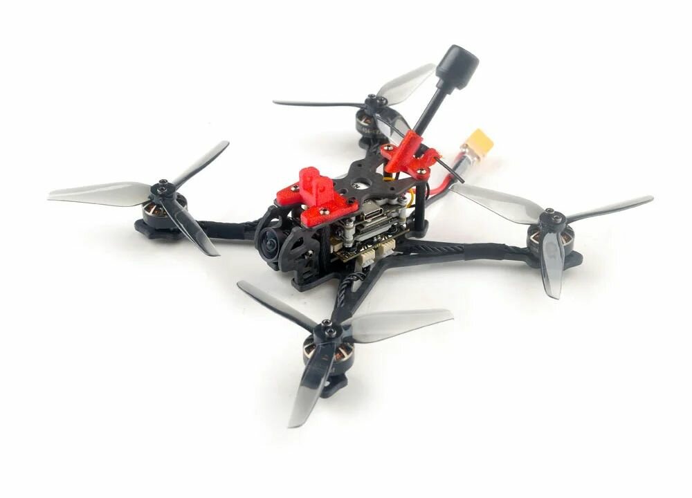 Квадрокоптер Happymodel Crux35 HD с Caddx Vista 107661 3S 4S видеопередача Цифровая версия V1