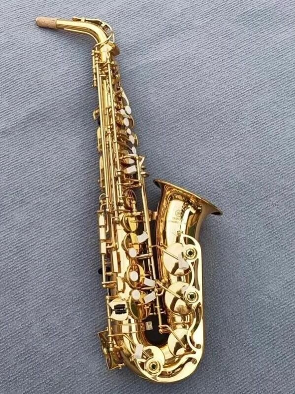 JAPAN YAS-275 Корпус трубки с позолоченным покрытием альтовый саксофон Eb-flat музыкальный инструмент С футляром