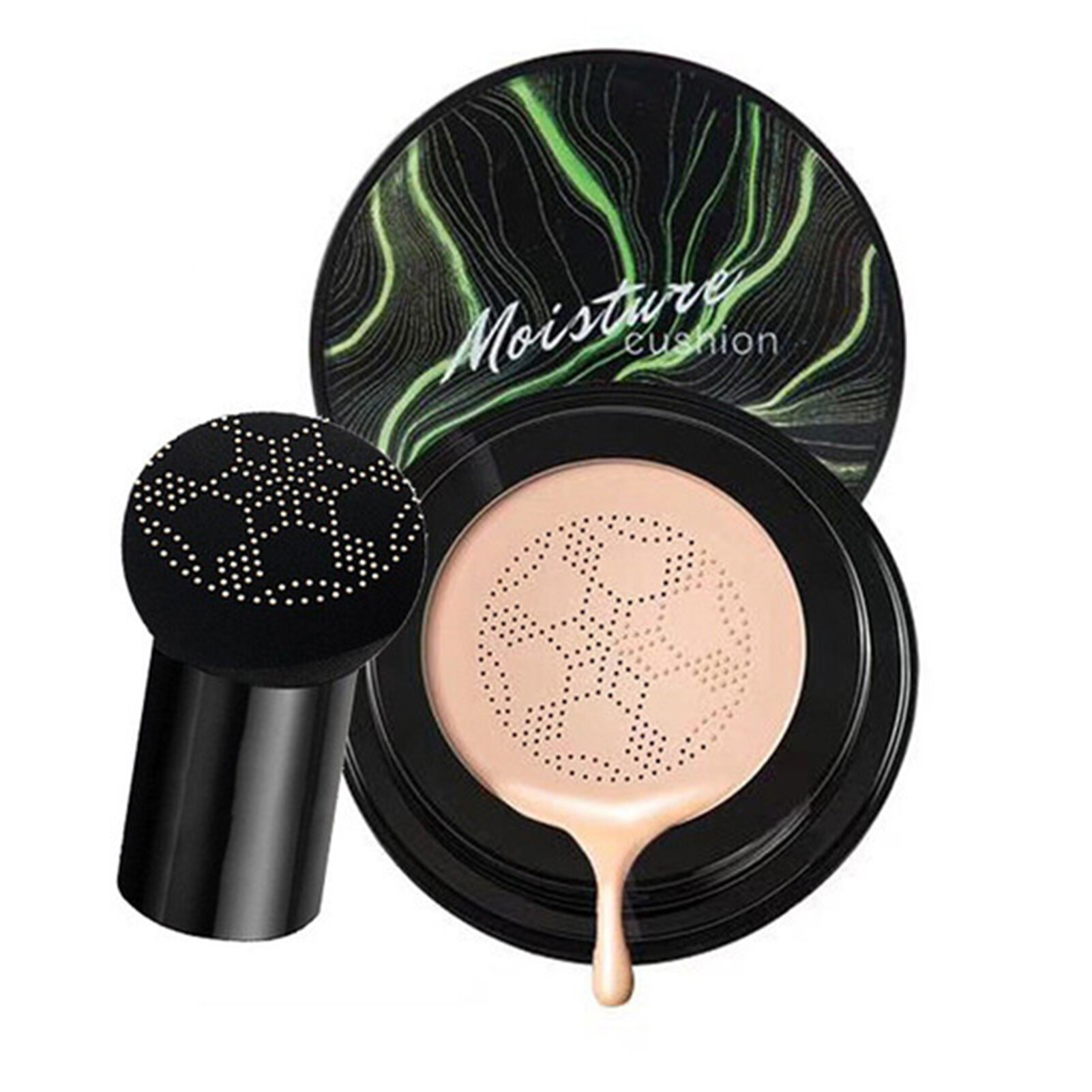 Gfuer Sunisa the same sunisa small mushroom head cushion bb cc mushroom cushion Natural color without trace