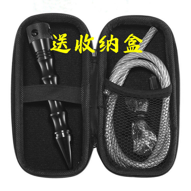 Быстрый ударный кнут для домашней самозащиты, кнут с оконным разбивателем, колючий нержавеющий стальной кнут, легальное оружие для самозащиты, портативный для женщин