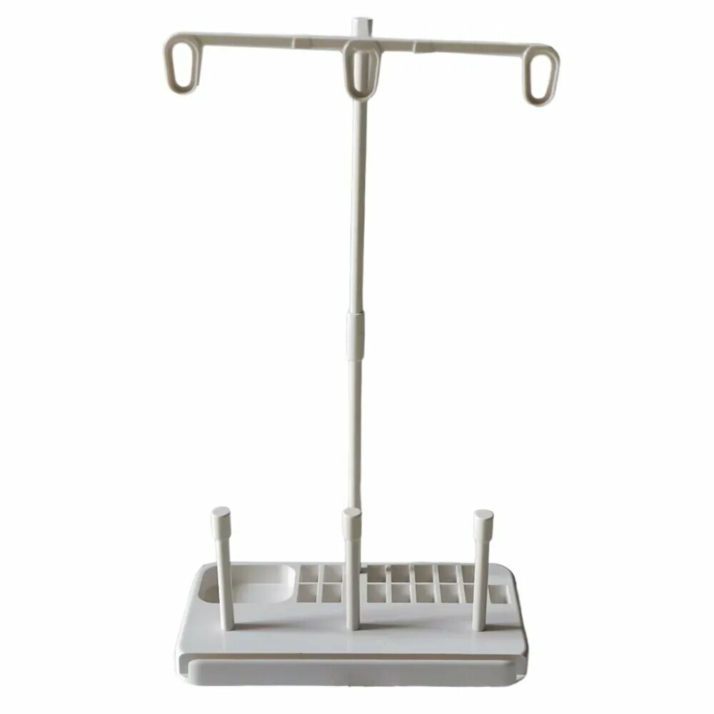 Подставка для швейных ниток на три конуса, аксессуар для оверлока и машинной вышивки