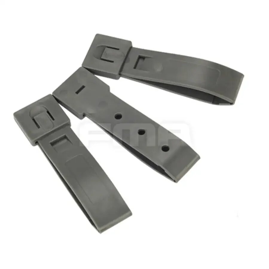 FMA Sports 3-дюймовый аксессуар для ремня с зажимами Malice Серый, FG