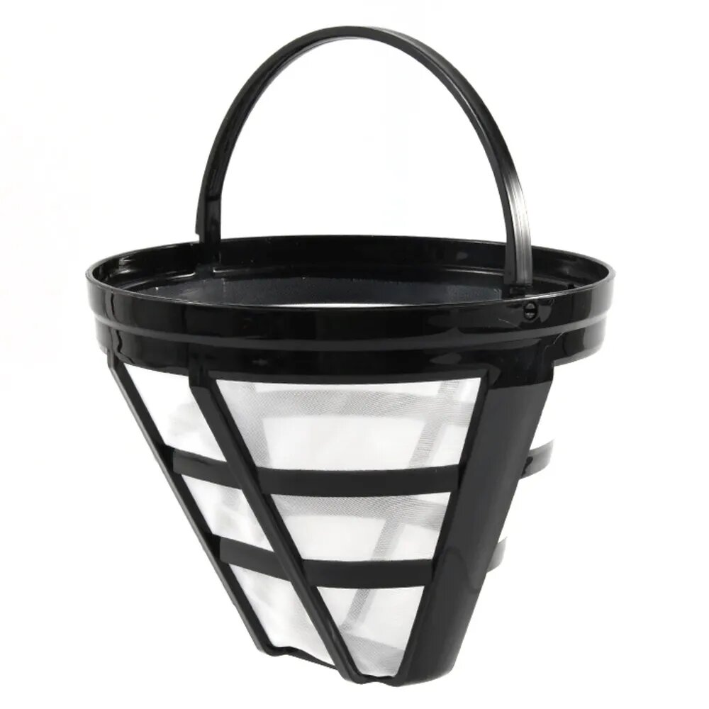 Фильтр для кофе "Без бренда", нержавеющая сталь и нейлон, черный, 1шт