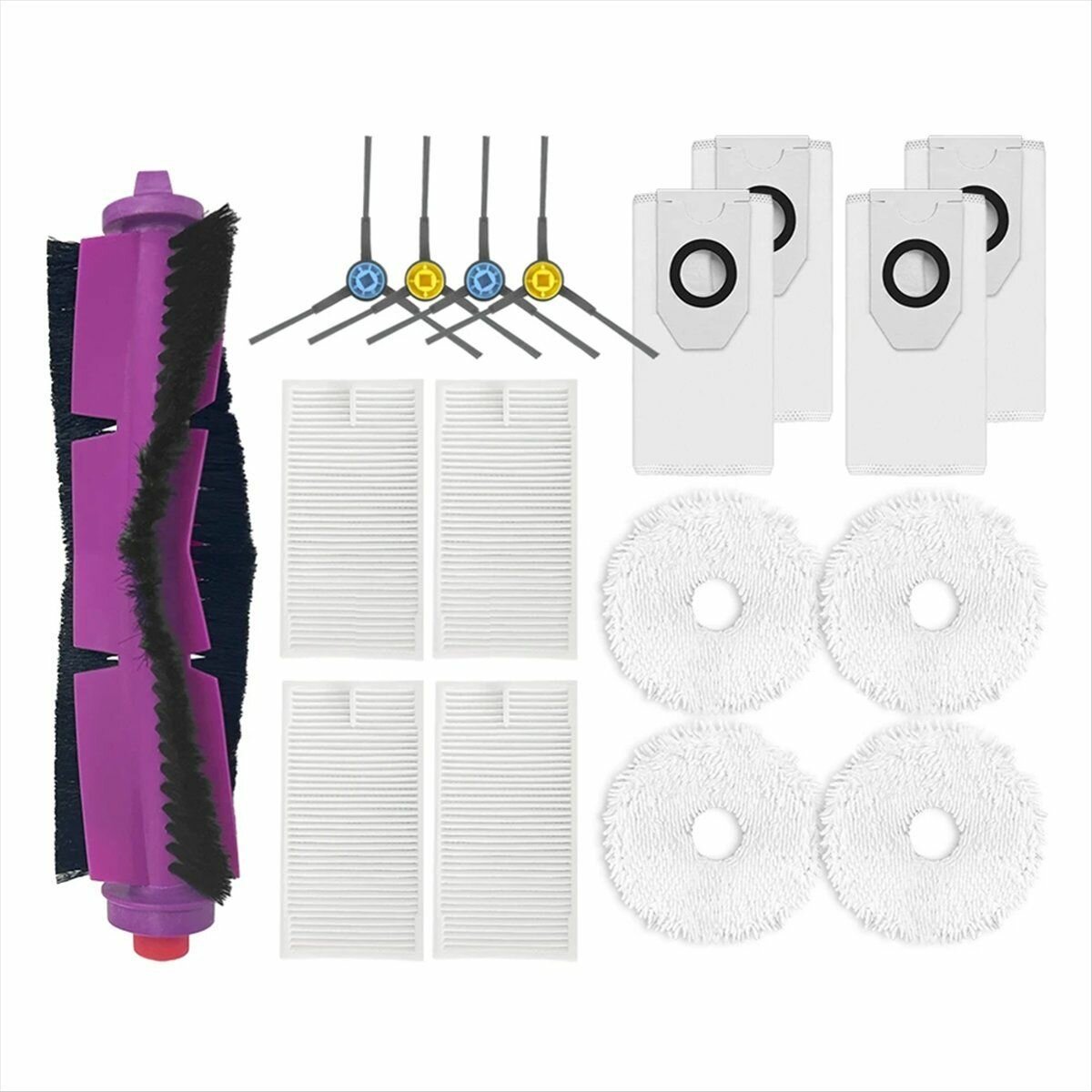 Запасные части и аксессуары для робота-пылесоса Midea V12