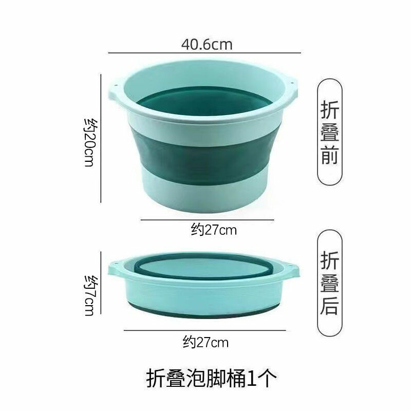 Складная ванночка для ног, домашняя, компактная, пластиковая, массажная ванночка для ног, ведро для замачивания ног для взрослых, оптовая продажа ведер для замачивания ног