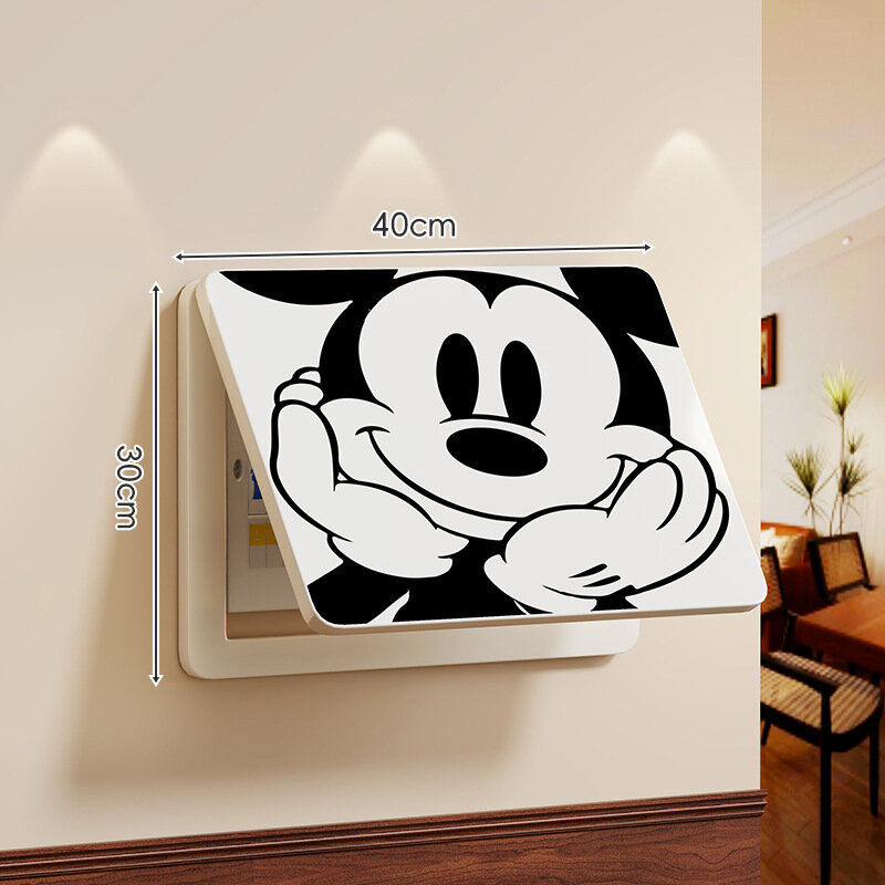 Декоративная картина для крышки электрического счетчика, ультратонкая картина для распределительной коробки, без сверления, подвесная картина для гостиной, мультимедийная настенная живопись