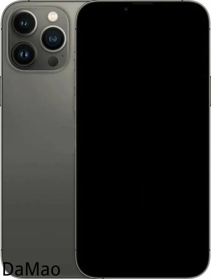 Муляж iPhone 13 Pro Max черный / Образец для витрины Айфон 13 про макс / макет телефона iPhone 13 Pro Max для розыгрыша