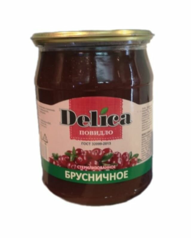 Повидло Брусничное 600 гр Смоленск, 6 шт