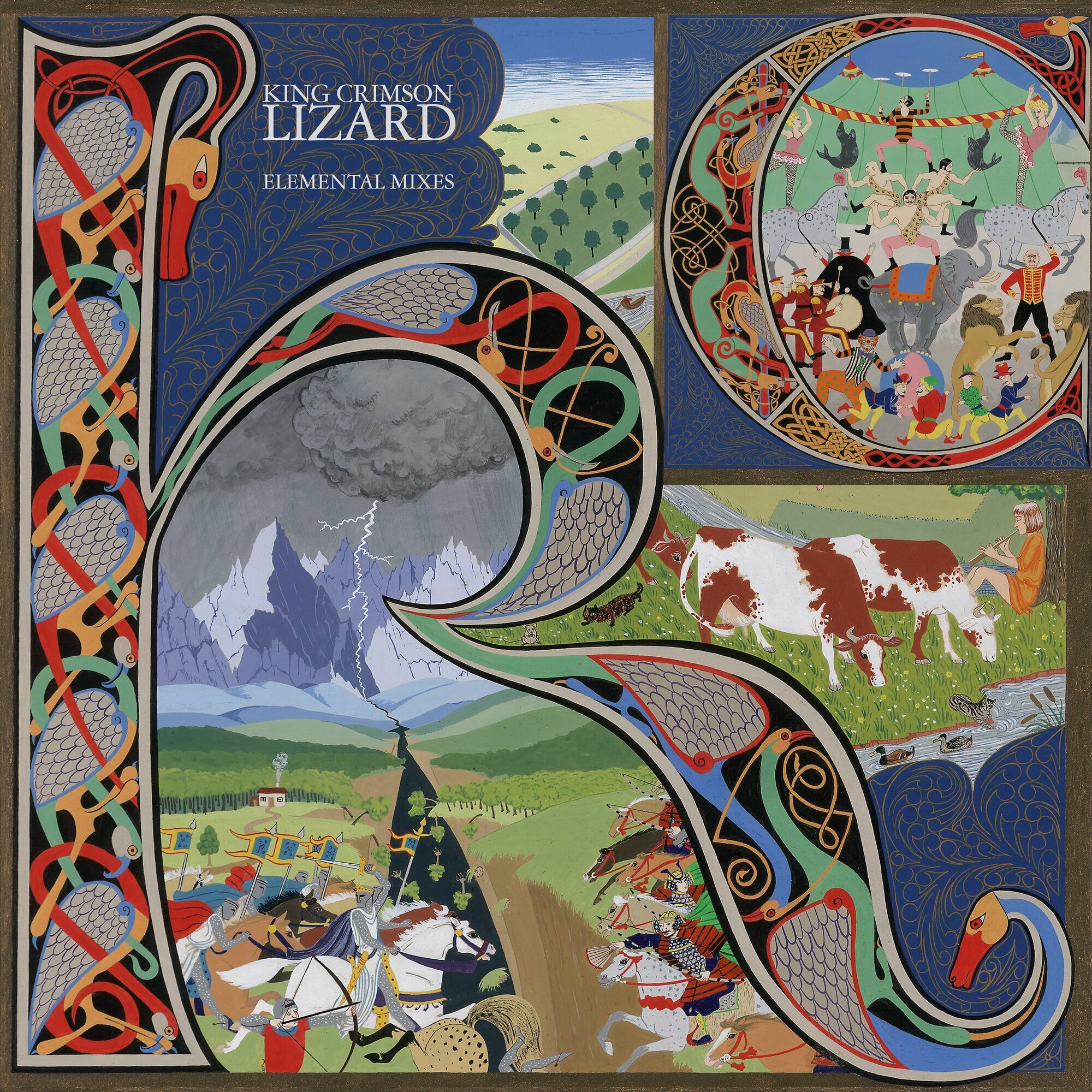 Виниловая пластинка King Crimson - Lizard - (2025 David Singleton Elemental Mixes) (2 (1 LP)