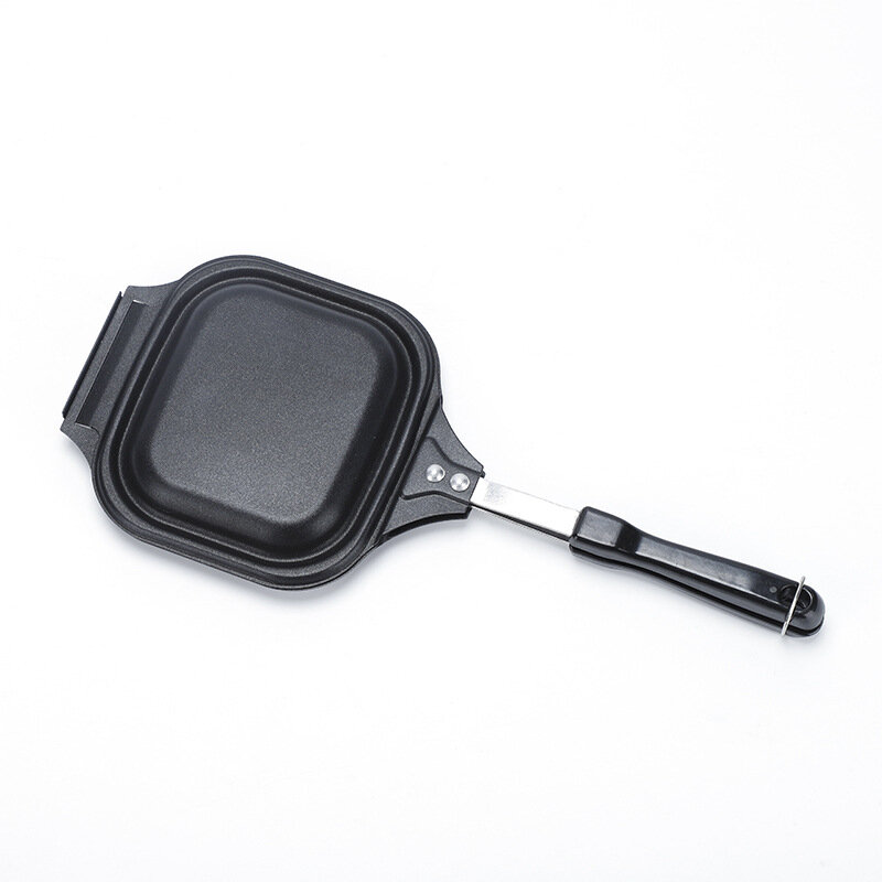 Сковорода для сэндвичей с антипригарным покрытием, сковорода для жарки, домашняя плоская двусторонняя нагревательная сковорода, антипригарная форма для завтрака