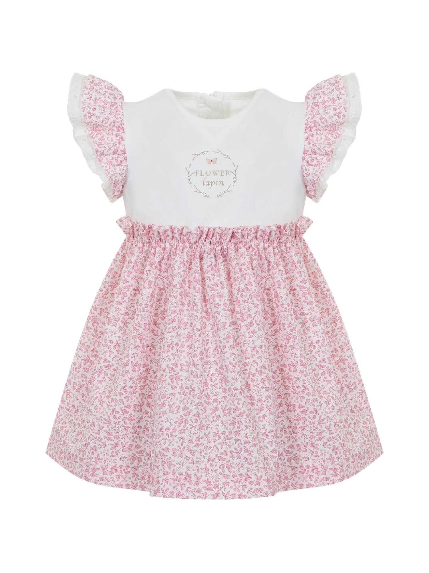 Платье Ruffled floral-print dress