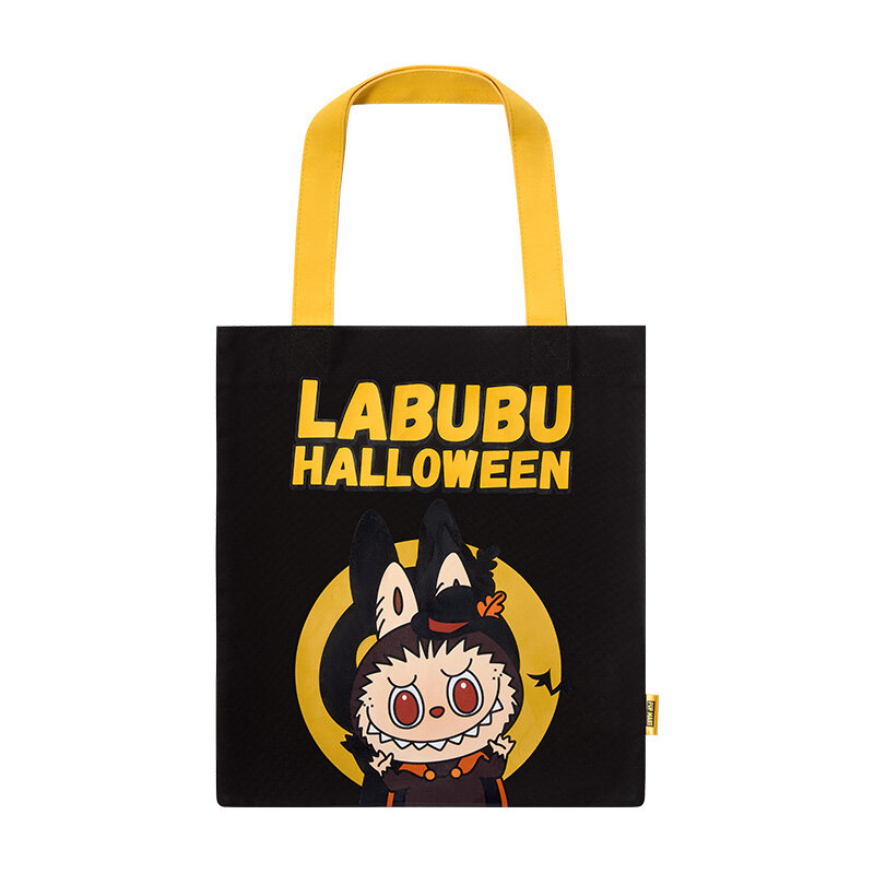 Сумка шоппер POP MART LABUBU Canvas Bag HALLOWEEN