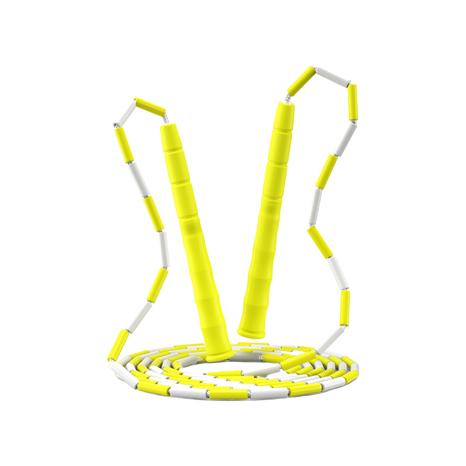 Детская скакалка с декоративными бусинами и эргономичной ручкой