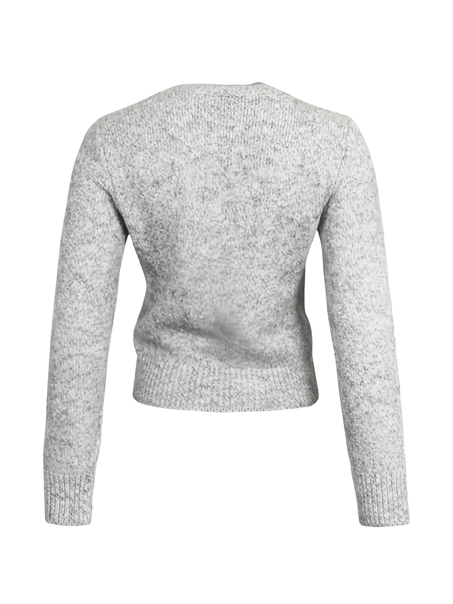 Свитер Ami Paris Round-neck sweater, размер S, , серый — фото 1