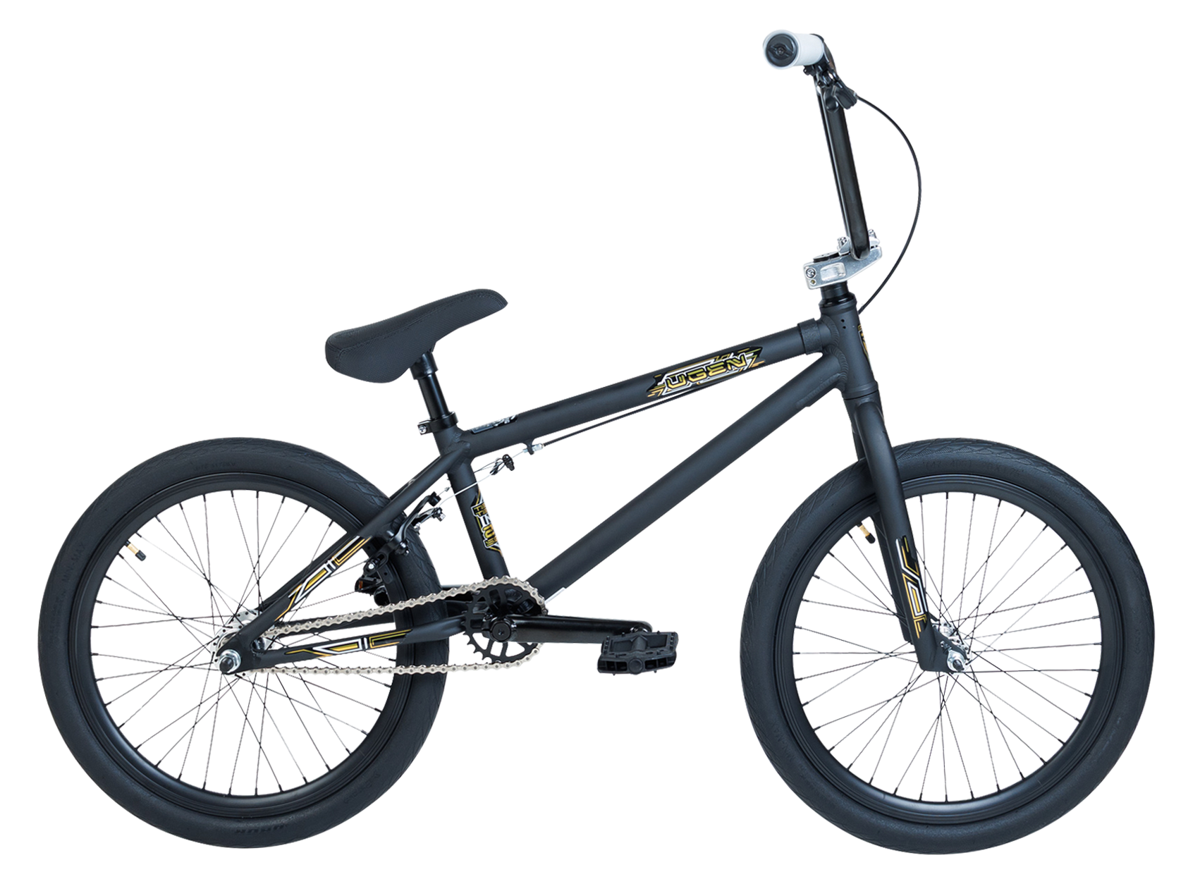 Велосипед подростковый Tech Team UGen 20" черный 2026