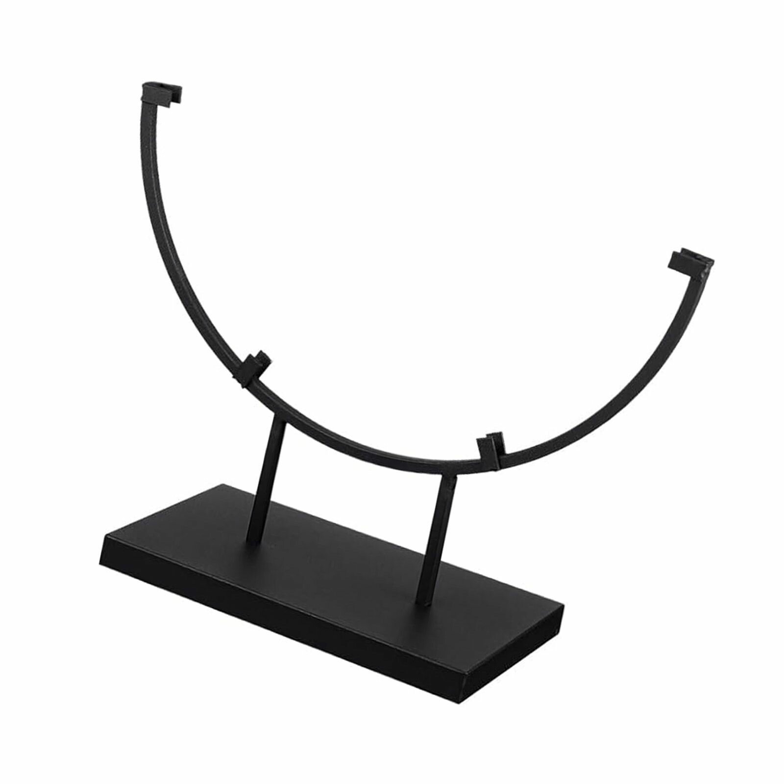 Круглая металлическая подставка для тарелок и картин из витражного стекла декор дома