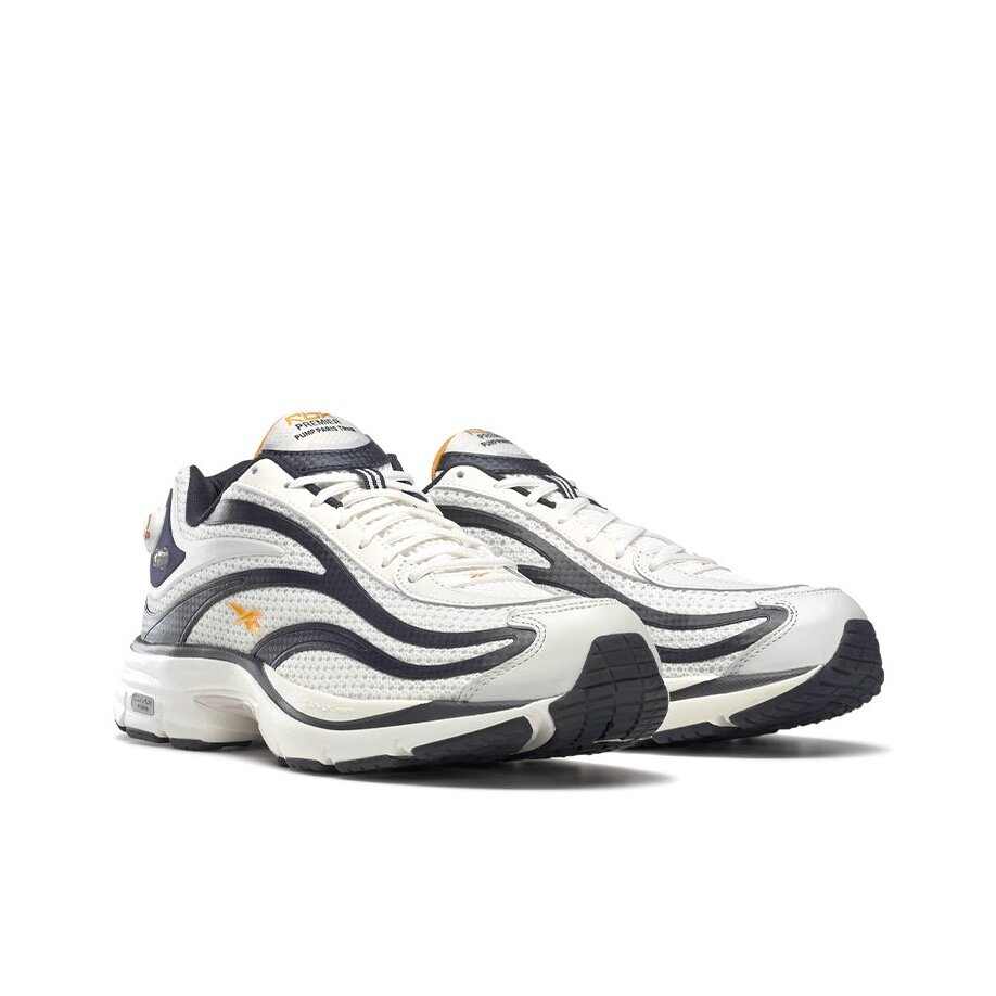 Кроссовки Reebok Pump Paris, размер EU 43 стопа (28CM), бежевый/синий — фото 1