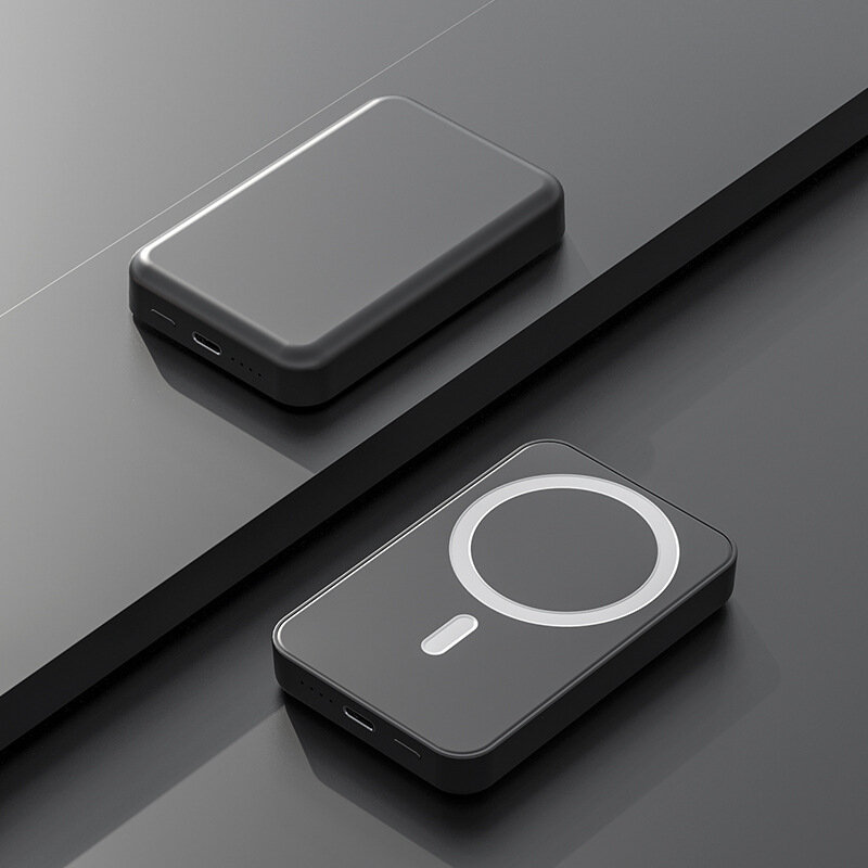 MagSafe Беспроводной 3C Мини Магнитный Power Bank Быстрая Зарядка Компактный Портативный Подарок С Логотипом Мобильный Источник Питания