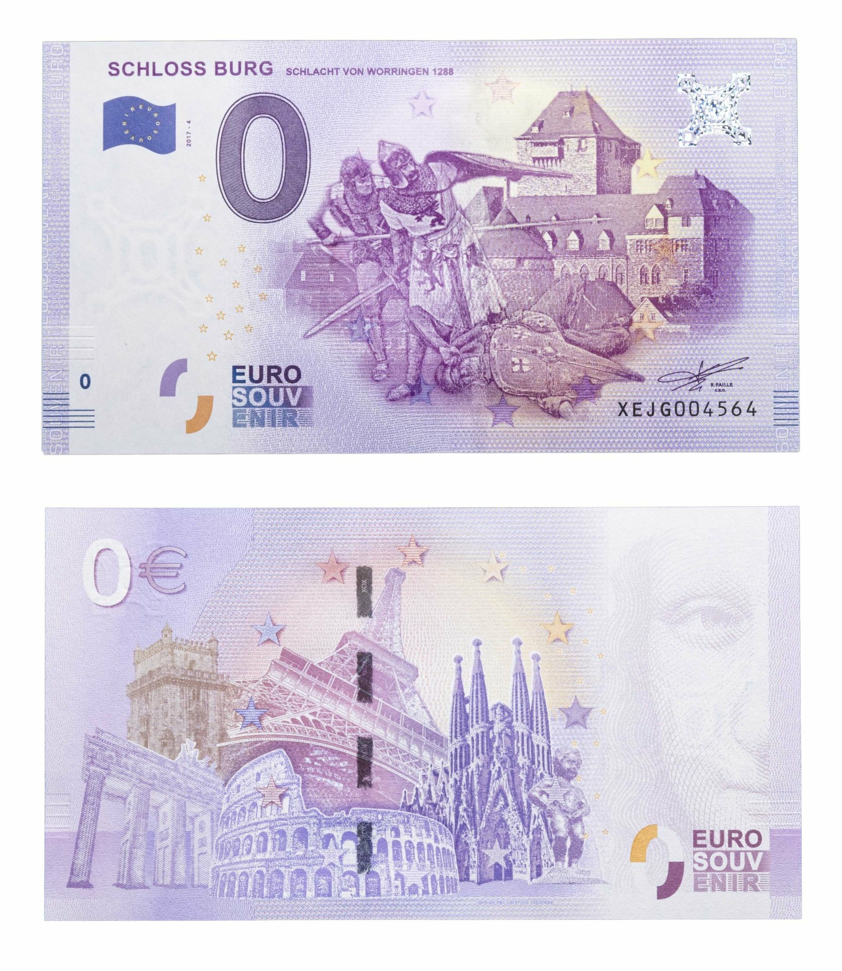 0 евро euro "Замок Бург"