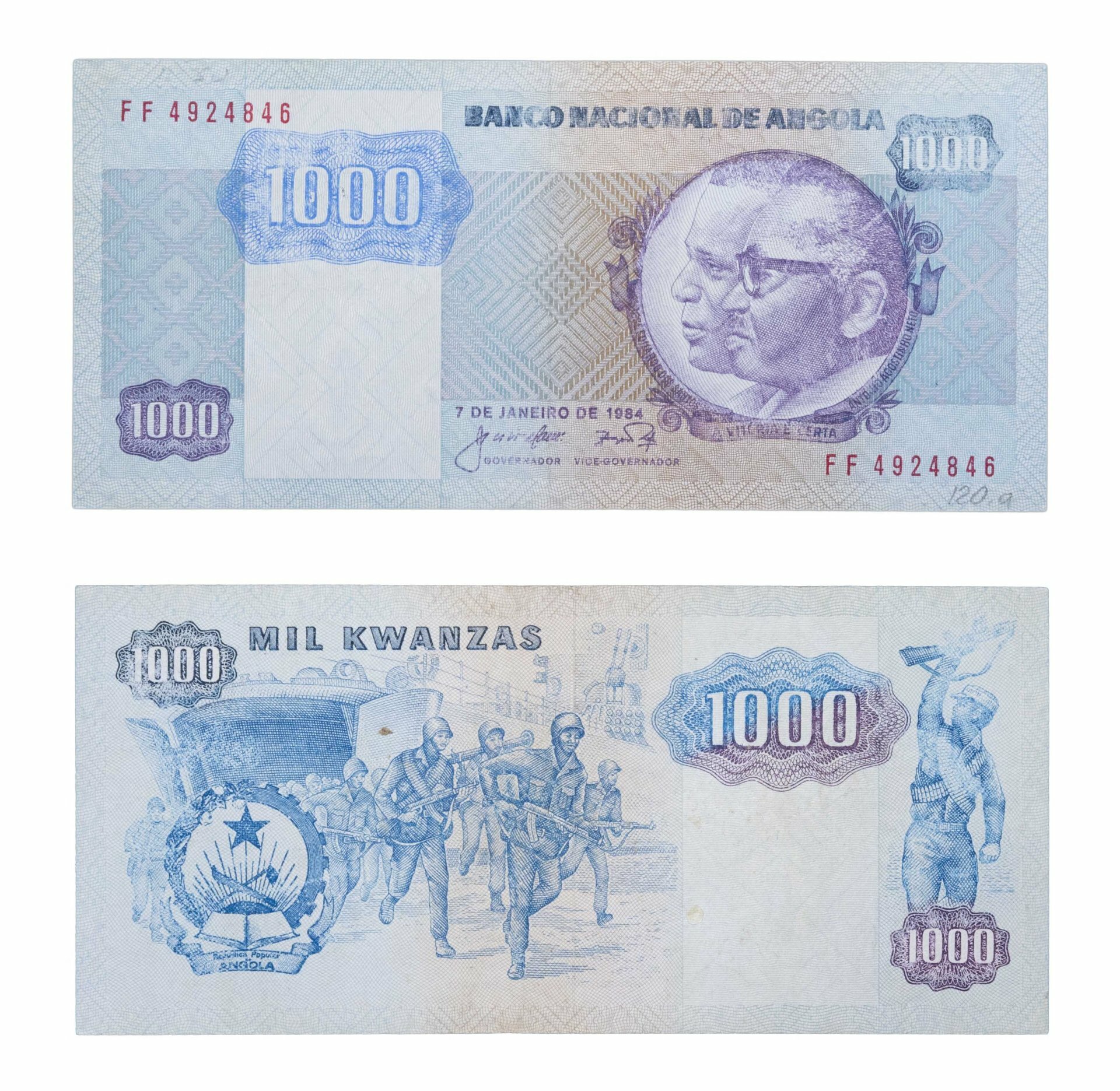 Ангола 1000 кванза 1984