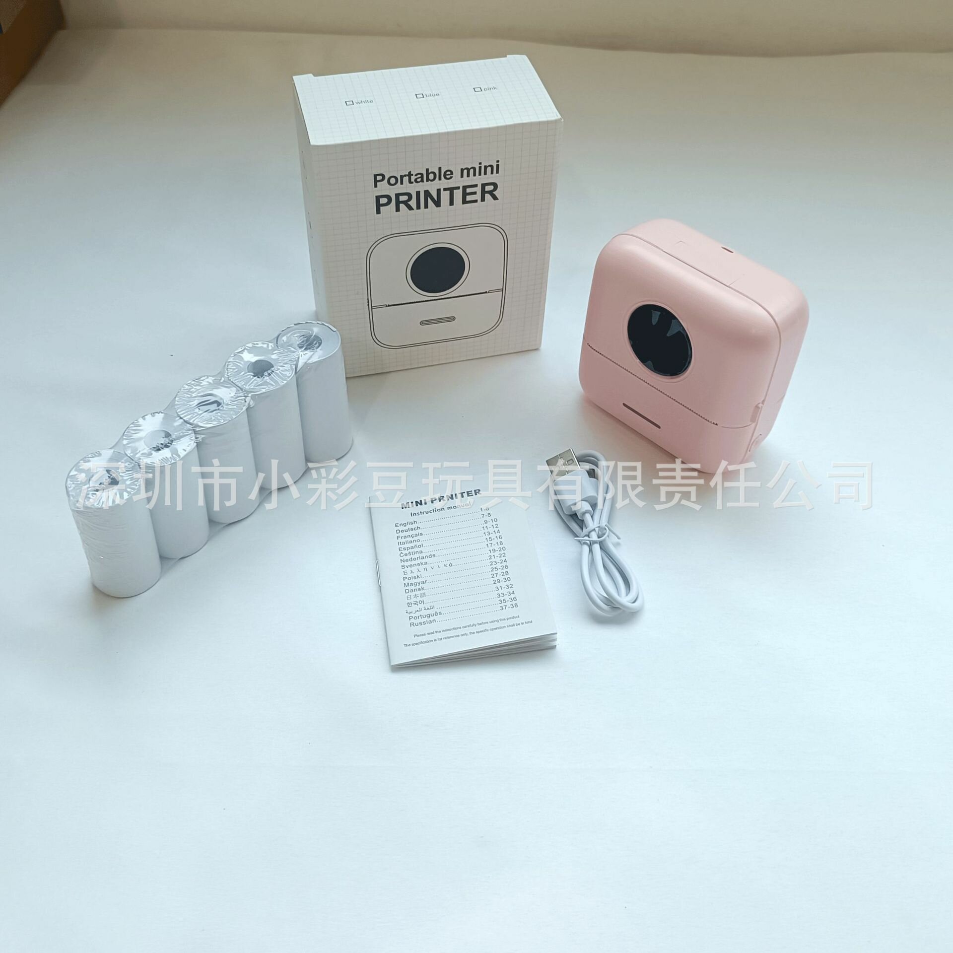 Кросс-бордерный принтер для домашнего использования, специальный для студентов, термопечать фотографий, подключаемый к мобильному телефону