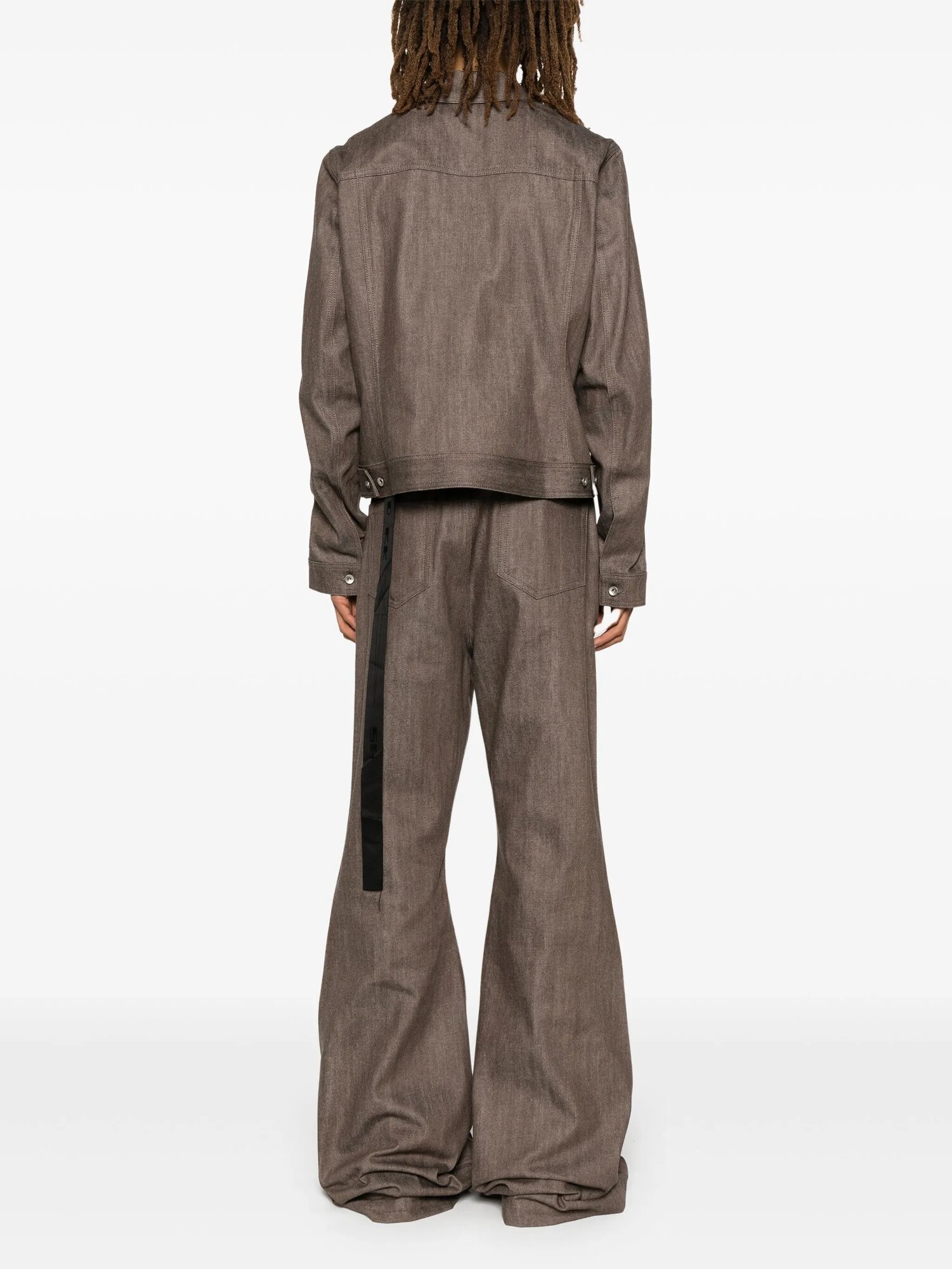 Куртка джинсовая Rick Owens, размер M, коричневый — фото 1