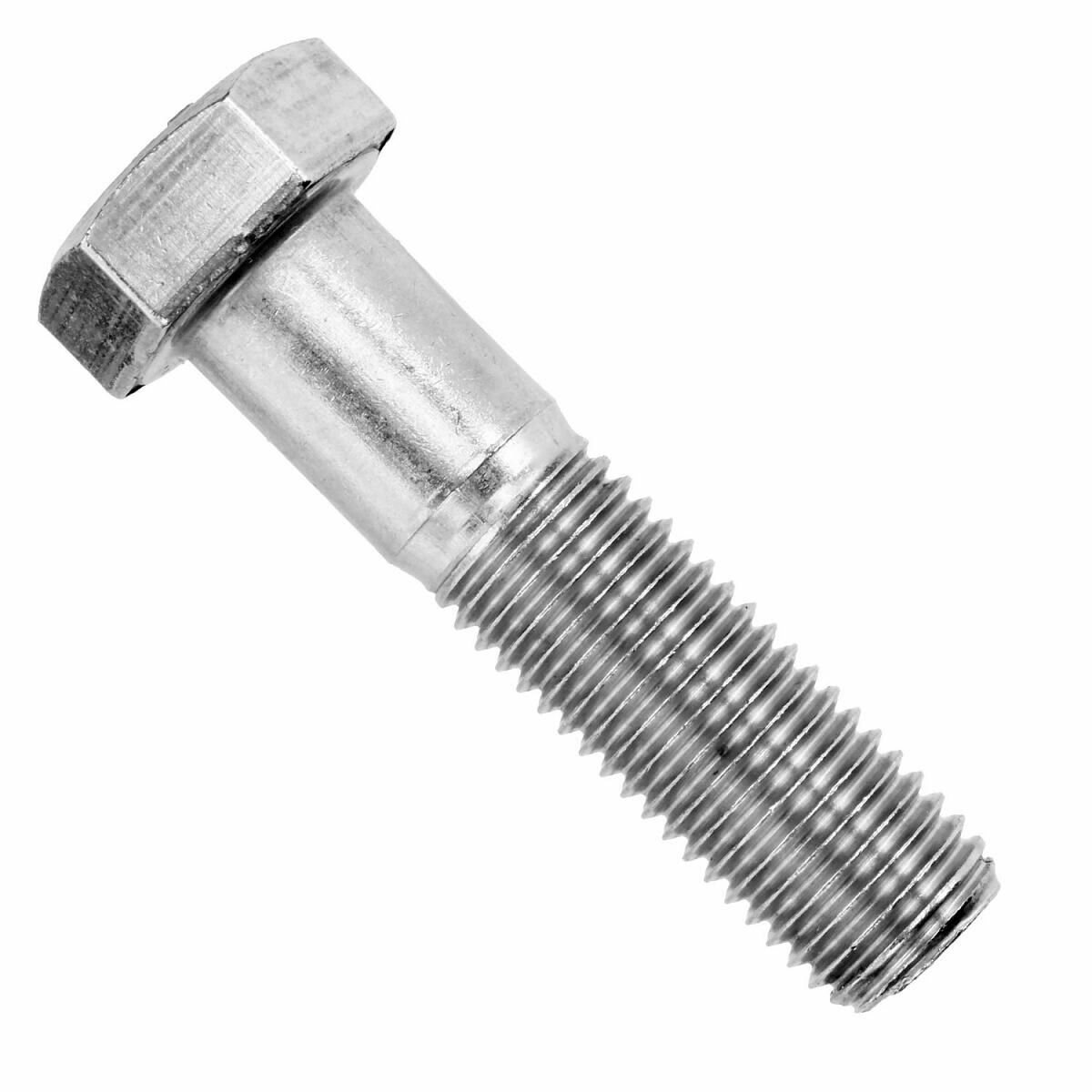 Болт Море-Метизов DIN 931 A4 М8x30 мм, 10 шт. BOLT931A4М83010M