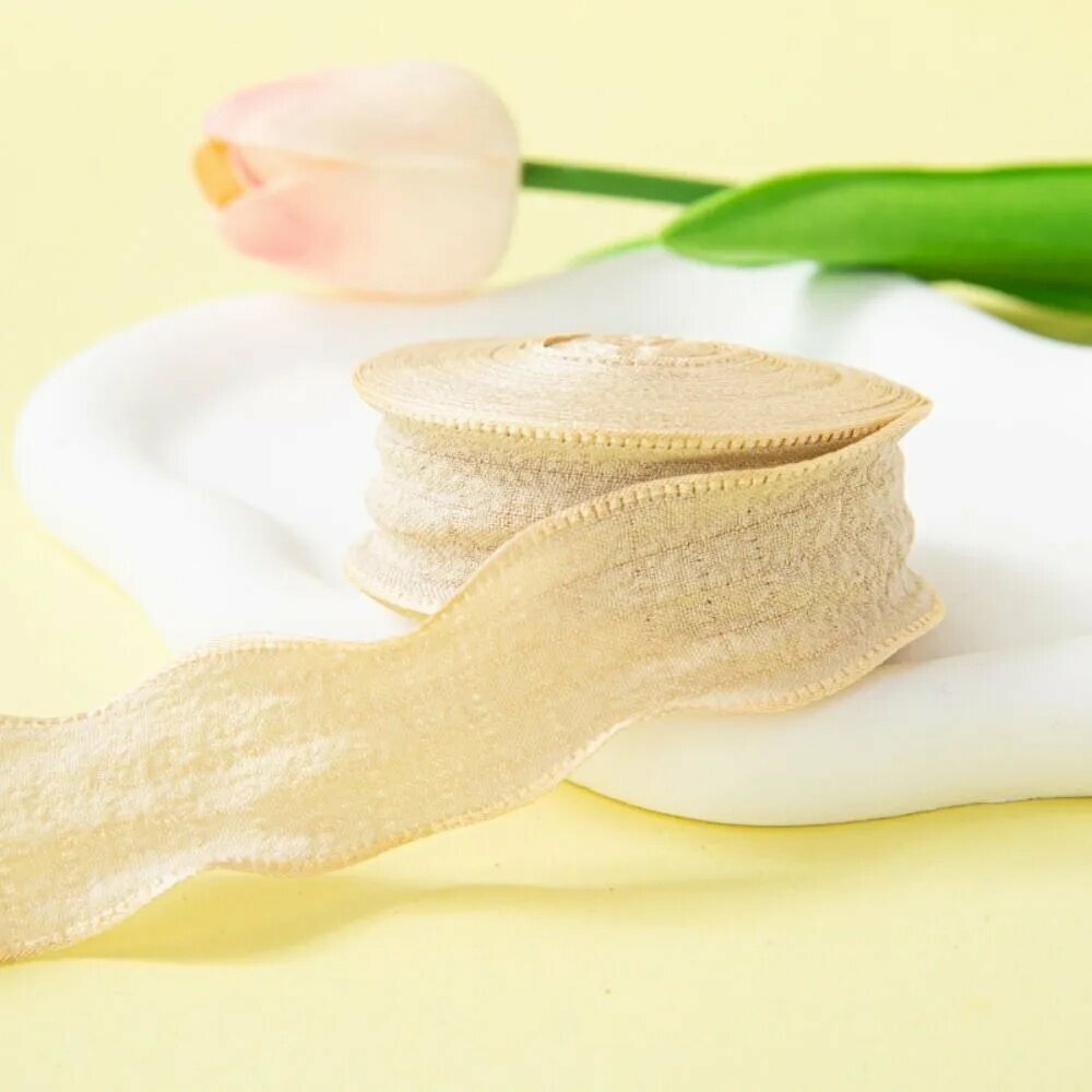 Ленты из пряжи рыбий хвост