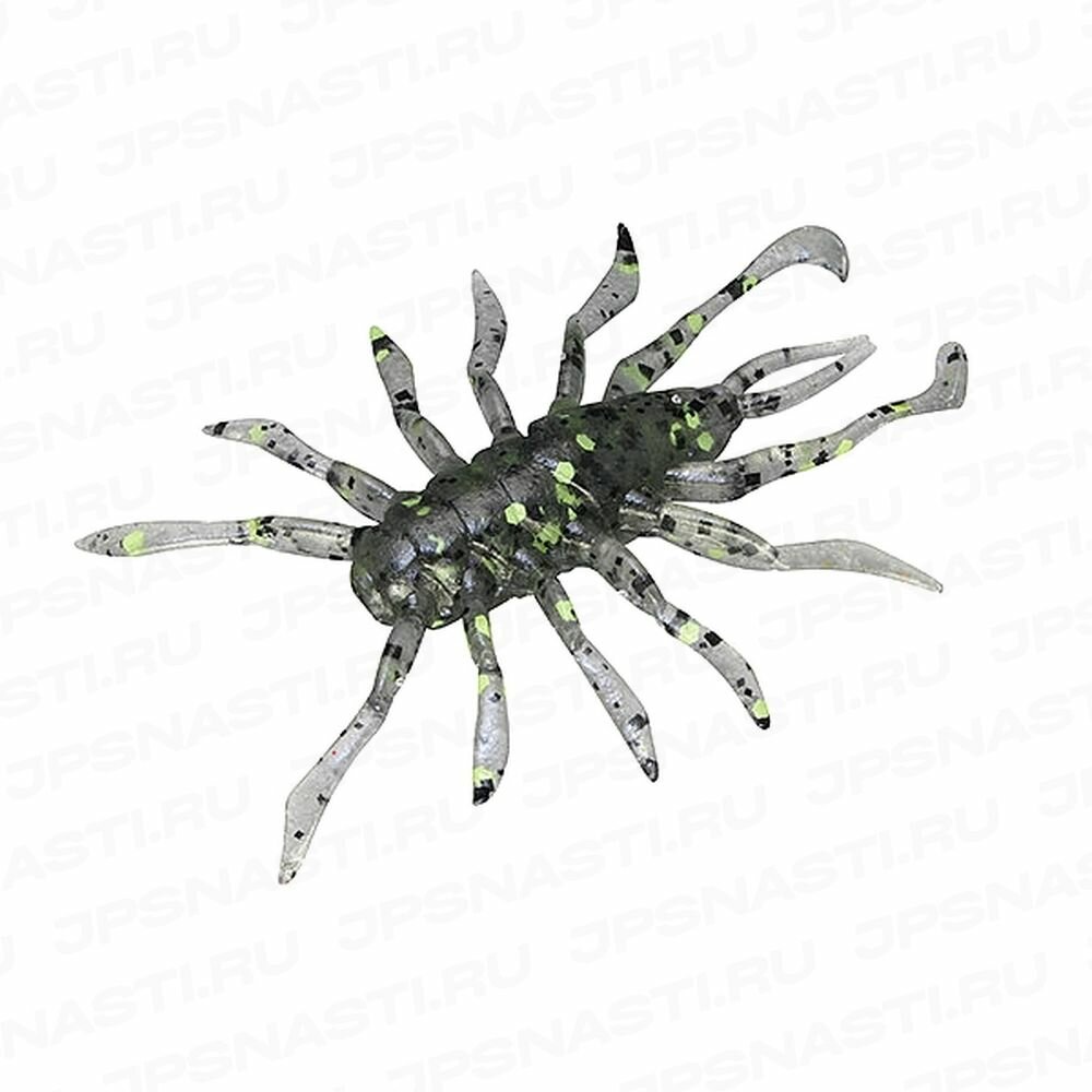 Силиконовые приманки для рыбалки Jackall RV Bug 1.5, Black / Приманка жук / Рыболовные аксессуары