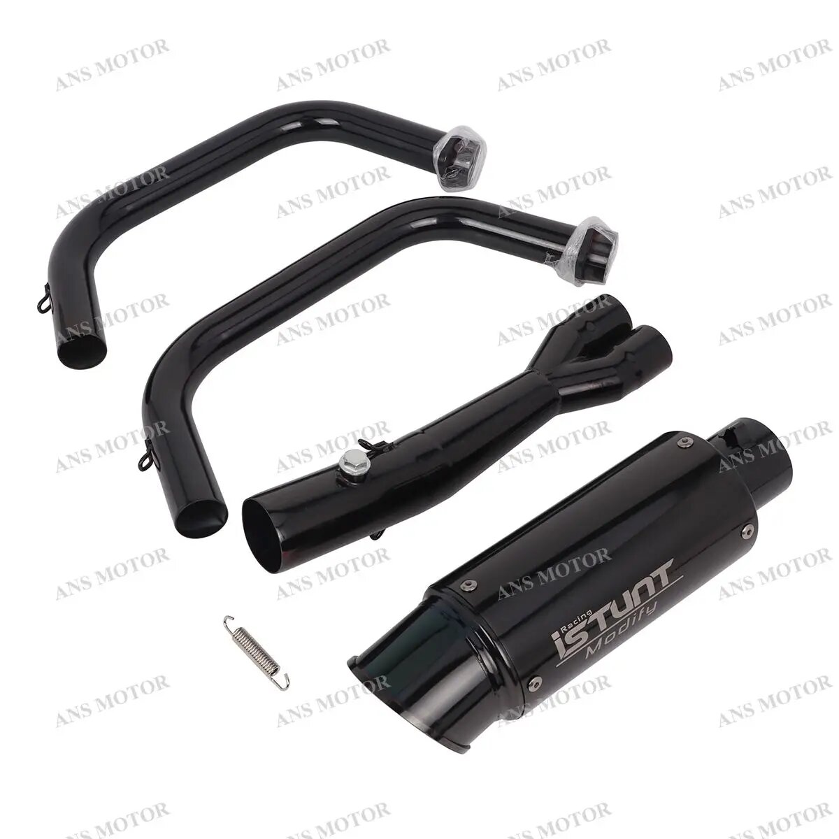 Для Kawasaki Vulcan S 650 VN650 EN650 выхлопная труба мотоцикла 51 мм без шнуровки глушитель труба Vulcan выхлопная труба