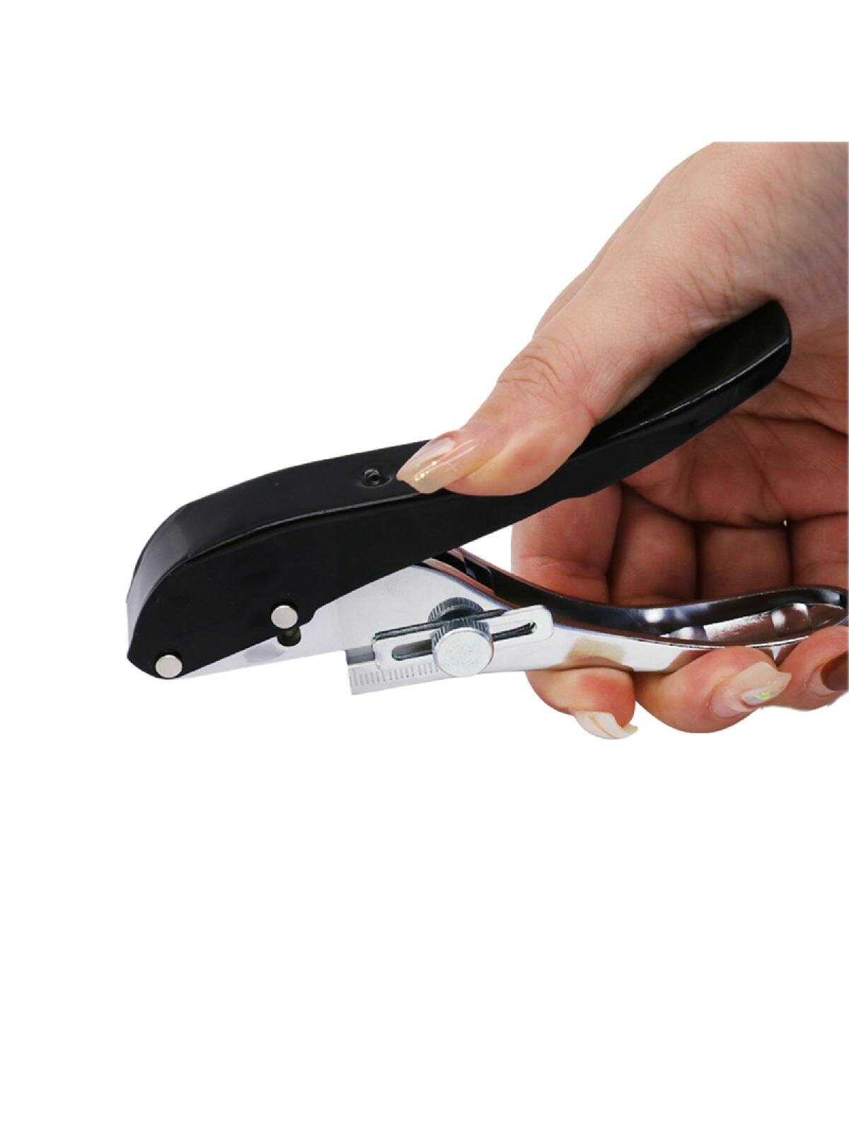 Эргономичная ручка Одинарный дырокол, круглый дырокол 8 мм, нескользящая рукоятка