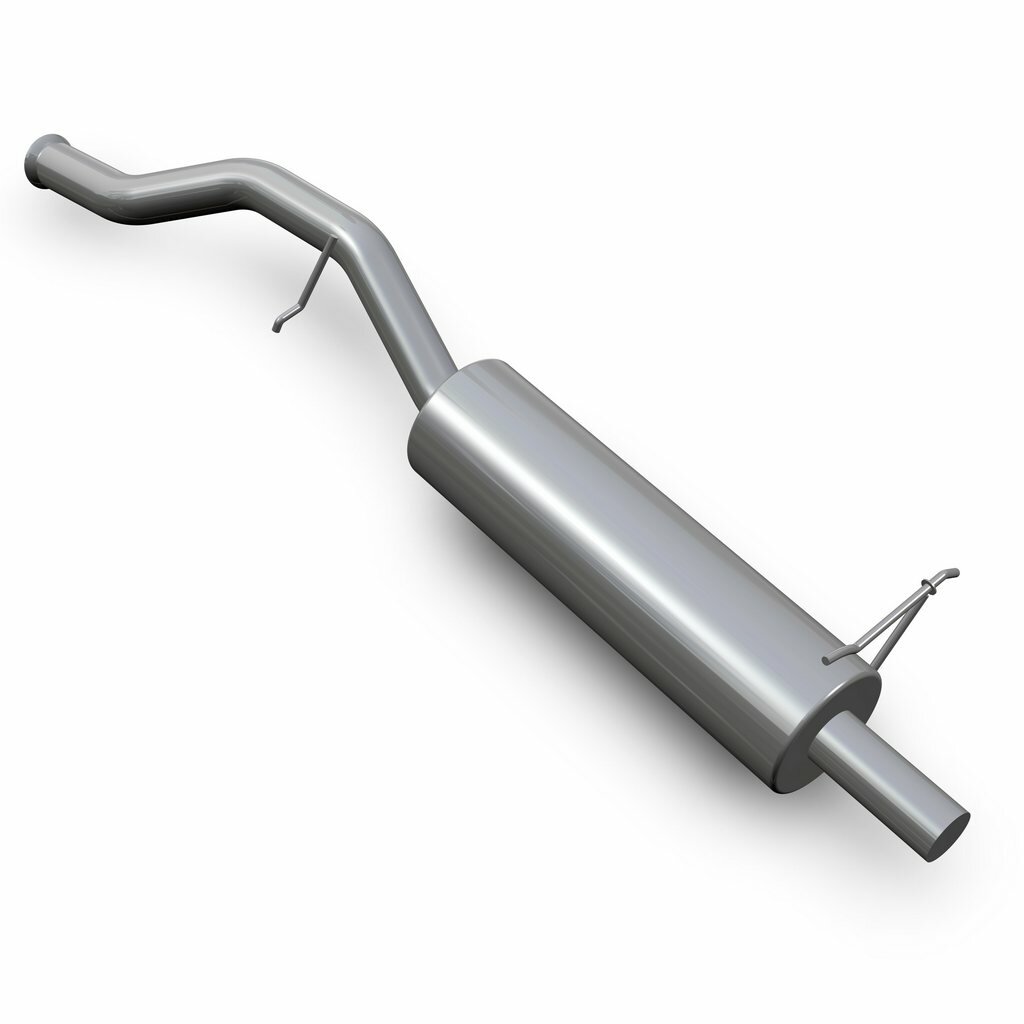 Глушитель основной под независимую подвеску для ВАЗ 1119, 2192 лада калина (Автопродукт)