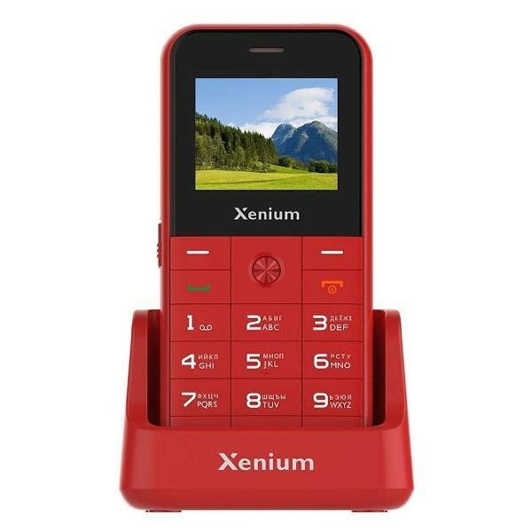 Мобильный телефон Philips Xenium X718 Red