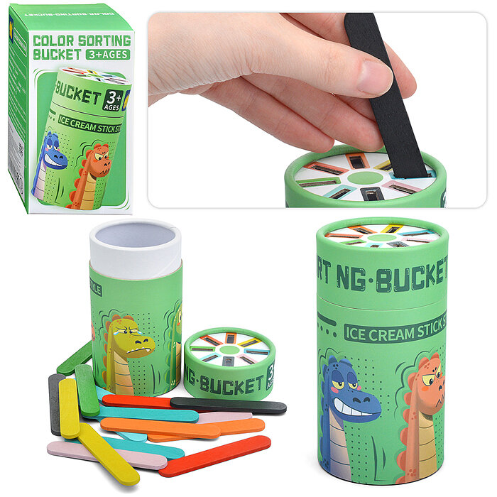 Развивающая игра Oubaoloon "Цветной калейдоскоп", деревянная, от 3 лет