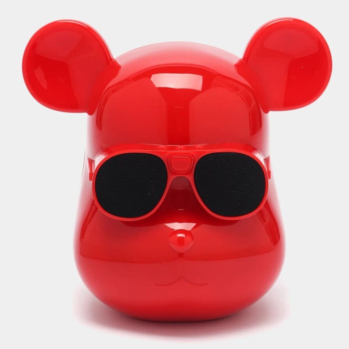 Беспроводная колонка голова медведя B6 Красный, Bluetooth, 10 Вт