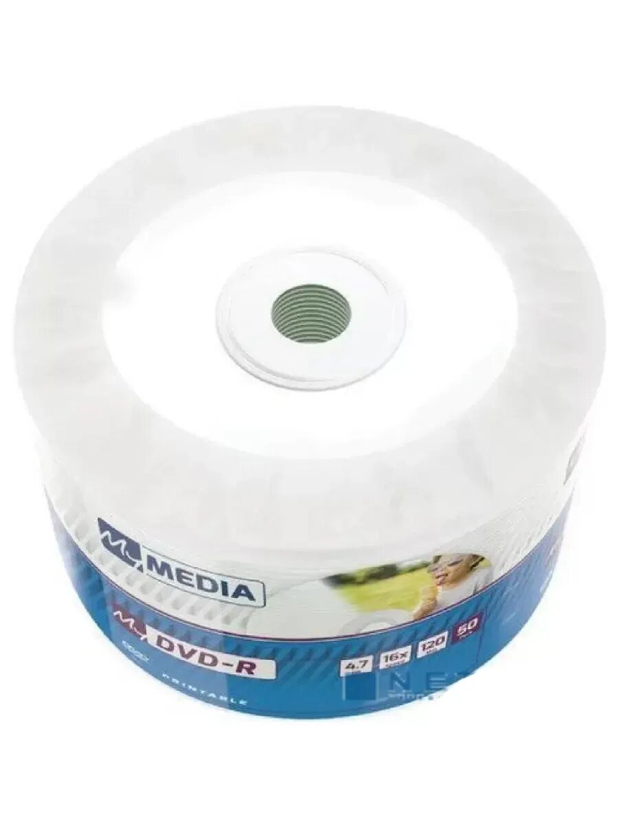 Диски CMC MyMedia DVD-R 4.7Gb 16x Pack wrap (50шт)