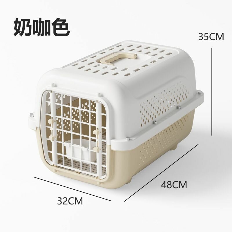 Переноска для собак и кошек Pet Air Box, портативная автомобильная клетка для маленьких, средних и крупных собак