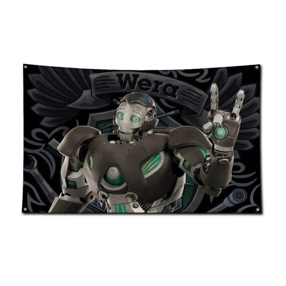 Флаг полиэстер W-WeraS 60x90 см Темно-зеленый, 90x150cm, tnb-250326000590