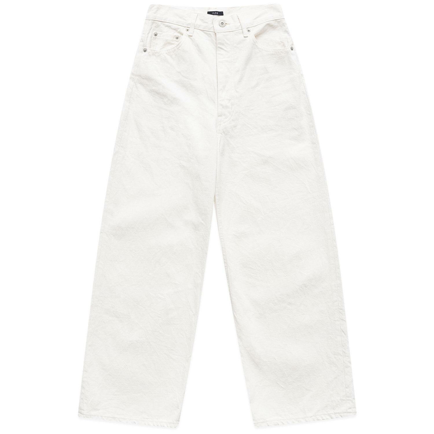 Джинсы ДЖИНСЫ YLEVE 13.5OZ DENIM HIGH WEST WIDE 